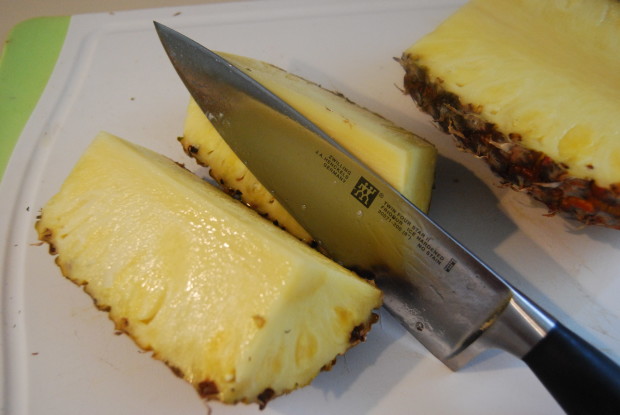 How to Cut a Pineapple {Kitchen Basics} | Dining With Debbie